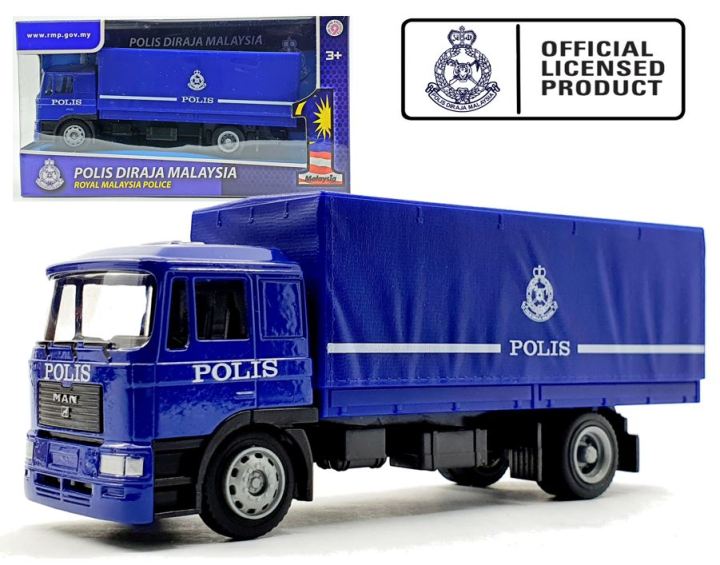 PDRM Polis Diraja Malaysia Panel Truck, Officially Licensed Product Die ...