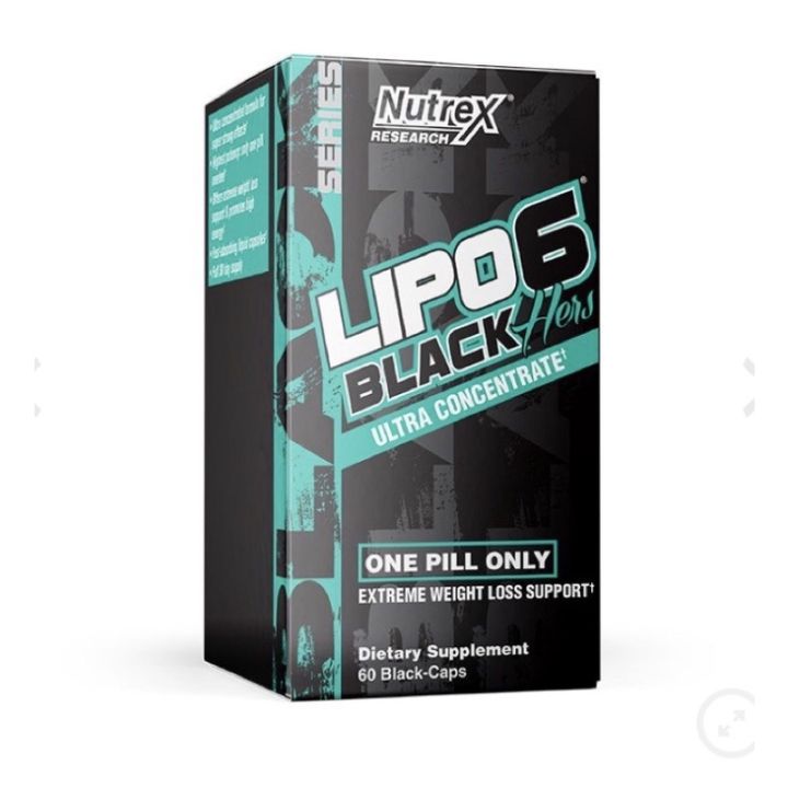 Fast send Nutrex Lipo 6 Black HRS Ultra Concentrate 60 Capsules Lipo6 Women Fat Burner Weight ...