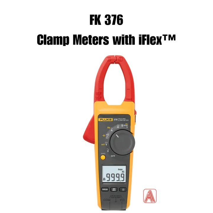FLUKE 376 True RMS AC/DC Clamp Meter with iFlex - Original | Lazada