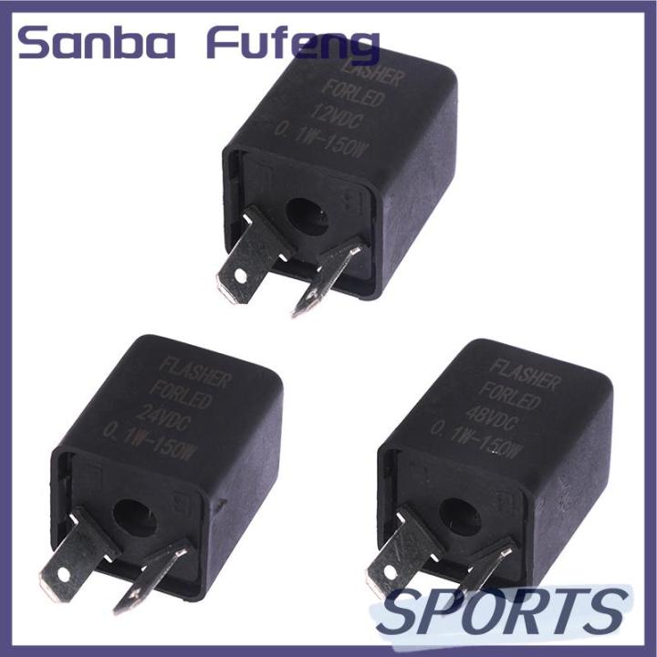 Sanba Flasher Relay with Buzzer Indicator Motorcycle Inbuilt Beeper ...
