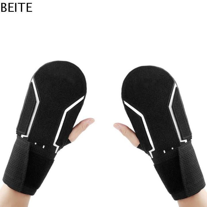 BEITE อุปกรณ์ป้องกันมือ ถุงมือเลื่อนเบสบอล การออกแบบลายนิ้วมือที่ขาด ...