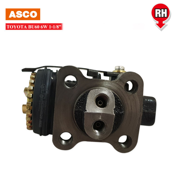 ASCO กระบอกเบรคหน้า TOYOTA BU60,61 6ล้อ 1-1/8นิ้ว RH ข้างขวา,ล่าง ...