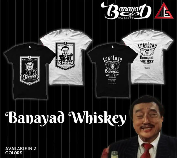 Banayad Whiskey - King of Comedy Dolphy Shirt | Lazada PH