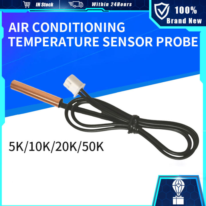 Air Conditioning Tube Temperature Coil Sensor Copper Head 5K 10K 15K ...