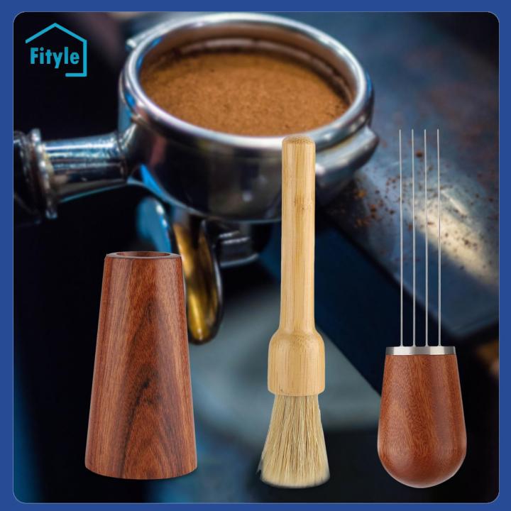 Fityle Espresso Coffee Stirring Powder Distributor Wdt Tool 4 Pins ...
