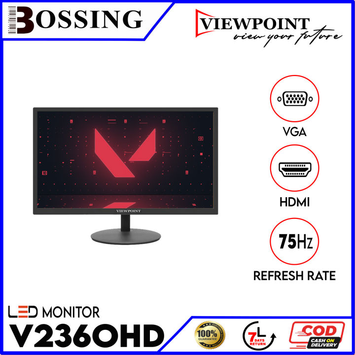 Viewpoint V236OHD 24" wide Monitor 75Hz 1920x1080 resolution TN Monitor ...