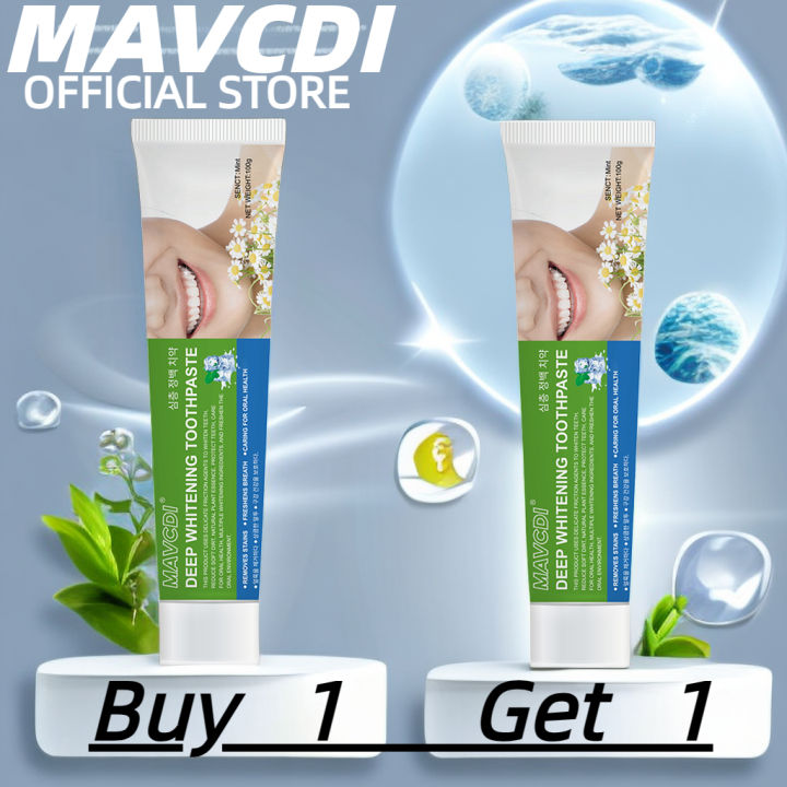 MAVCDI Whitening Toothpaste Prevents cavities, prevents plaque and ...