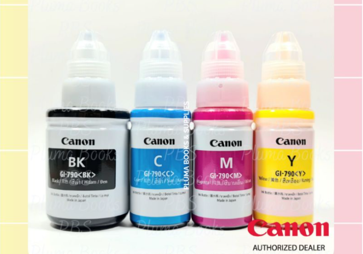 Canon Pixma 790 Original Ink for G1000 G1010 G2000 G2002 G2010 G3000 ...