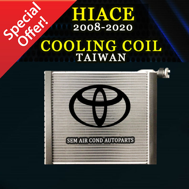 TOYOTA HIACE KDH200 2008-2020 YEAR OEM FRONT COOLING COIL/ EVAPORATOR ...