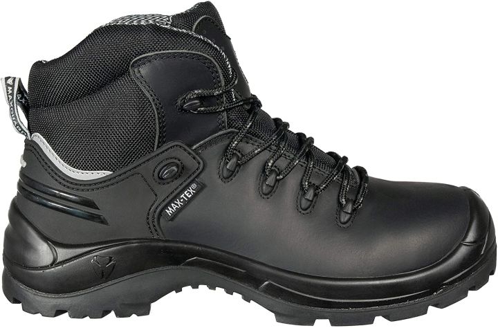 Maxguard X430 S3 Safety Boots Cowhide Metal Free Waterproof Safety ...