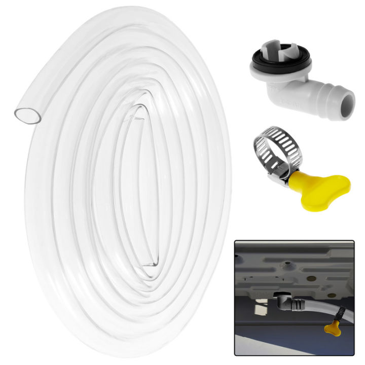 AC Drain Pipe Air Conditioner Drain Hose 9.8FT Flexible Leak-proof AC ...