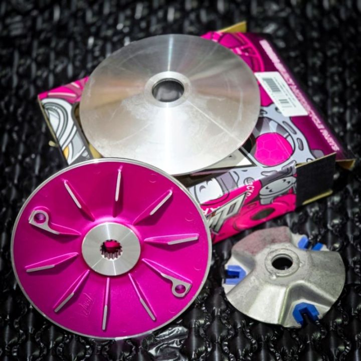 TSMP Pulley Set with Built-in Anti-Slip Washer (Aerox V1 V2/Nmax V2 ...