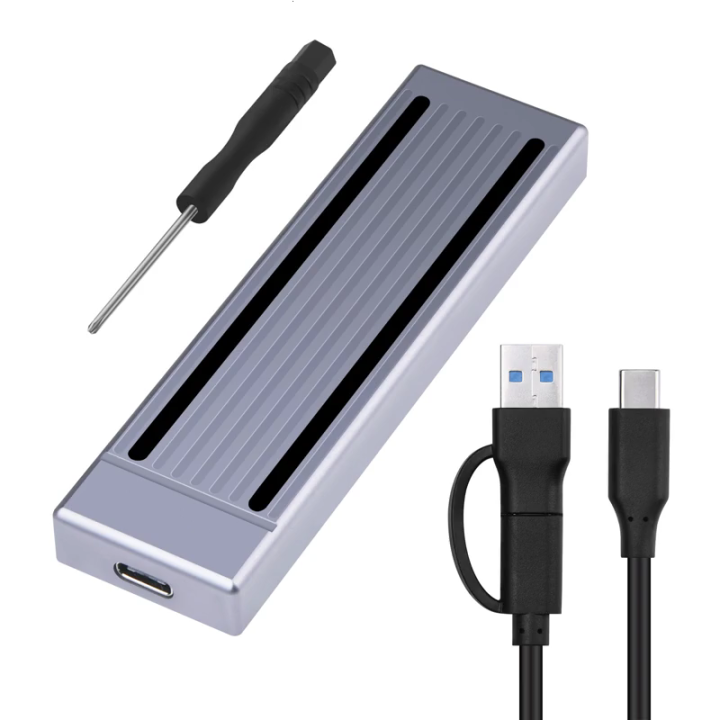 Portable M.2 Ssds Enclosure NVMe Protocols Support Argb Illuminateds ...