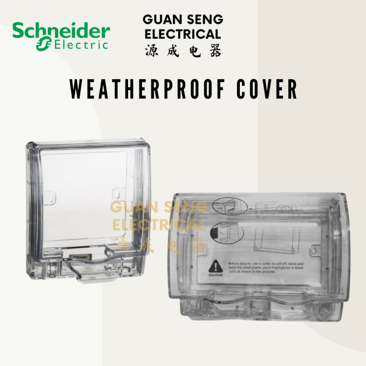 Schneider Electric Weatherproof Socket Cover Switch Cover | Guan Seng ...