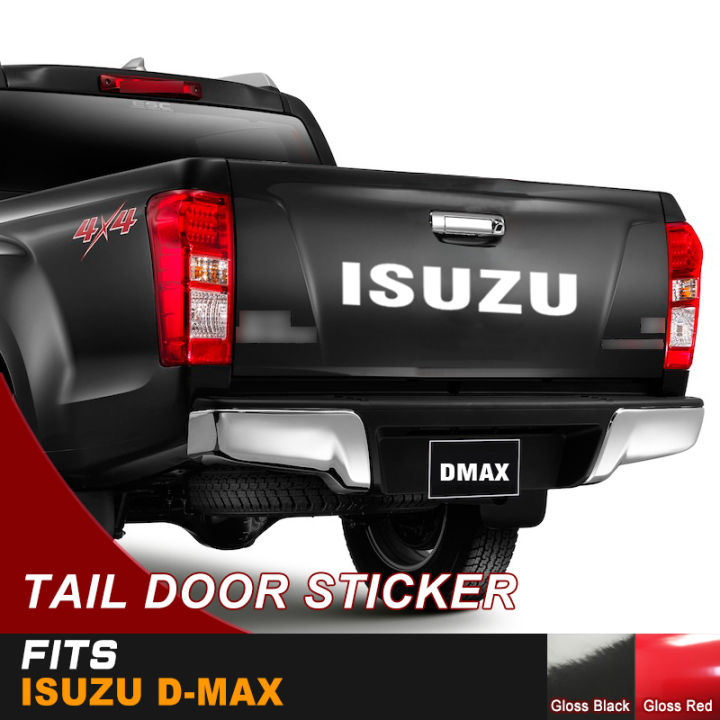 Isuzu D-MAX car sticker, Dmax rear tailgate sticker，Isuzu Rear Door ...