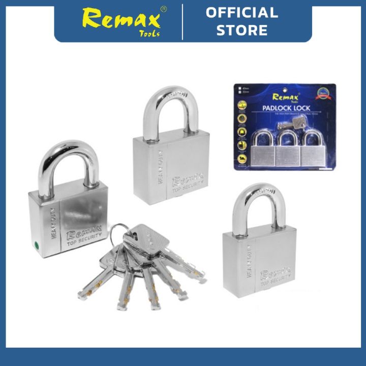 Remax PadLock Top Security Padlocks Pad Lock Key Alike 5 Key House Lock ...