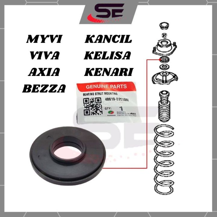 PERODUA Front Absorber Mounting Bearing Myvi Kancil Kelisa Kenari Viva ...