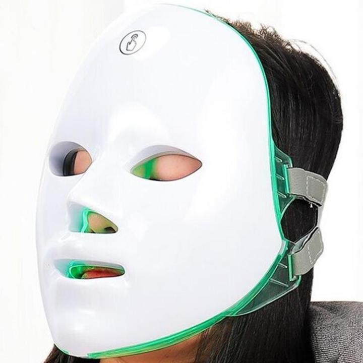 Lampu Topeng Muka Lampu Topeng Muka Led Masker Penjagaan Kulit Wajah 7 ...