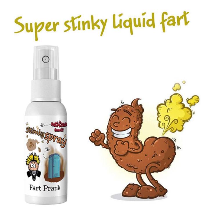 Liquid Ass Practical Joke Stink Bomb Spray Foul Smell Disgusting Poo ...