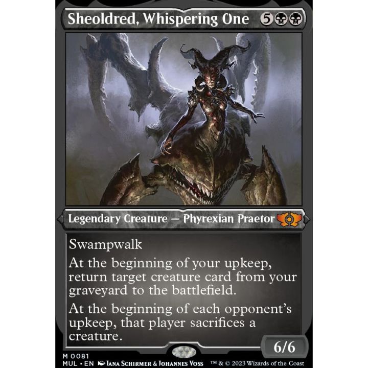 Sheoldred Whispering One Mythic March of the Machine Magic the ...