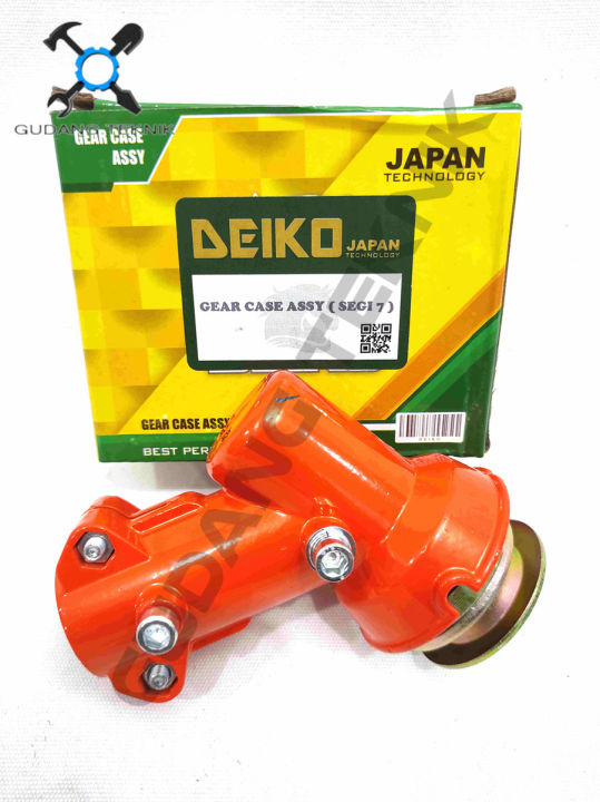 Gear Case Assy Mesin Potong Rumput Segi 7 DEIKO / Kepala Stik Pemotong Rumput Bintang Suri 7 ...