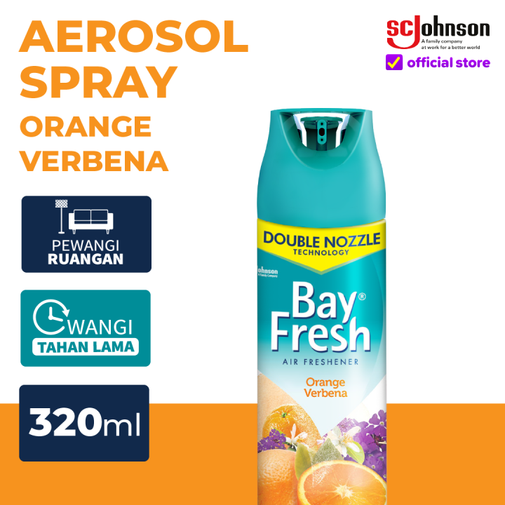 Bayfresh Aerosol Pengharum Ruangan - Orange 320mL [KHUSUS PULAU JAWA ...