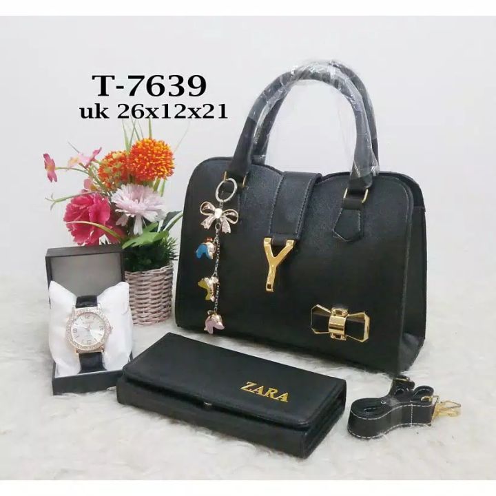 TAS SET 3IN1 pLAT Y | Lazada Indonesia