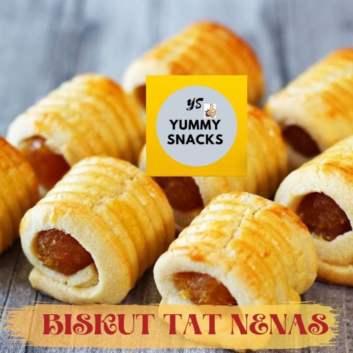 BISKUT TAT NENAS (COOKIES) YS YUMMY SNACKS | Lazada
