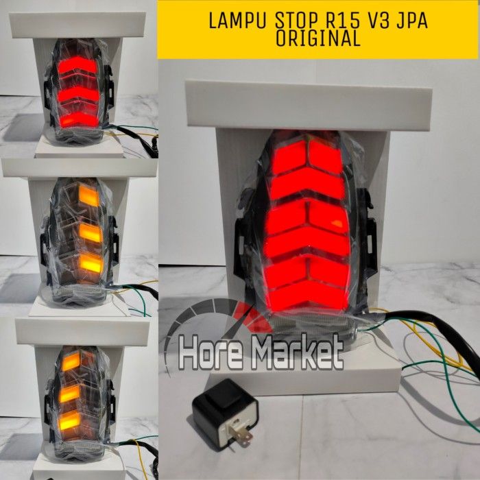 LAMPU STOP R15 V3 JPA LED 3 IN 1 STOP LAMP R15 VVA | Lazada Indonesia