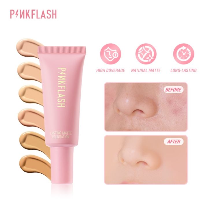 Pinkflash Pf F03 Ohmyself Weightless Lasting All Day High Coverage Oil
