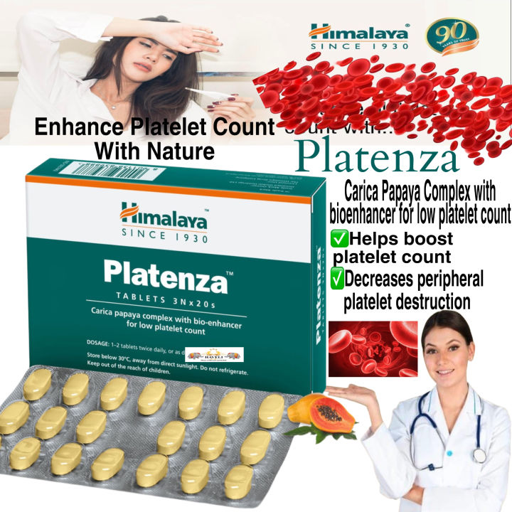 Himalaya Platenza 60Tabs | Lazada PH