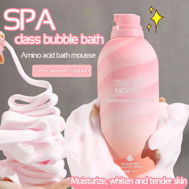 KOREA AMINO ACID WHITENING SHOWER GEL Whitening Shower Gel Original Amino Acid Cream Mousse ...