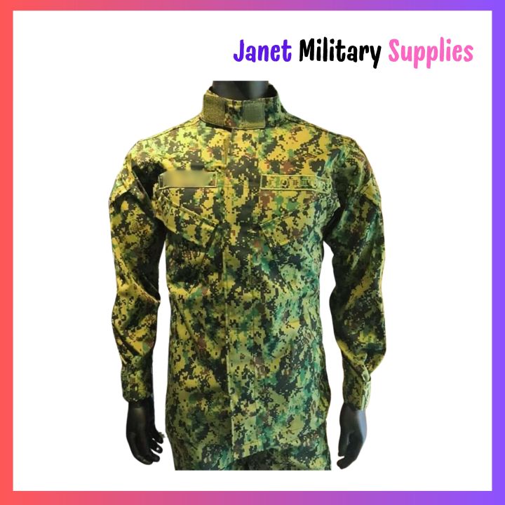 FSU Pixelized PNP Field Uniform Cotton Set with pants | Lazada PH