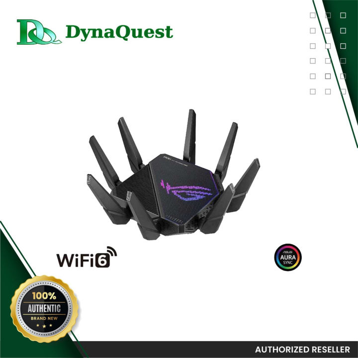 ASUS ROG Rapture GT-AX11000 Pro Tri-Band WiFi 6 Extendable Gaming ...