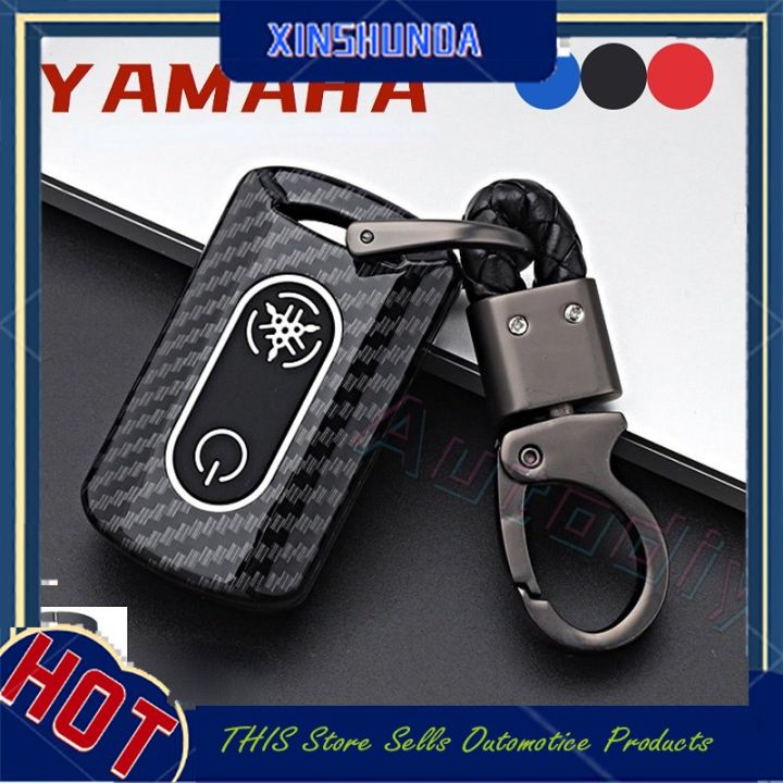 XSD Yamaha XMAX AEROX NVX NMAX Remote Key Carbon Fiber Case Cover Kunci ...