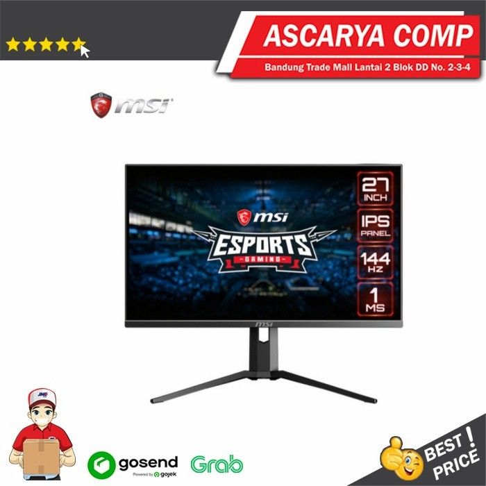 MSI OPTIX MAG273R MONITOR [1080p, 144Hz] / Monitor Gaming MSI MAG273R ...