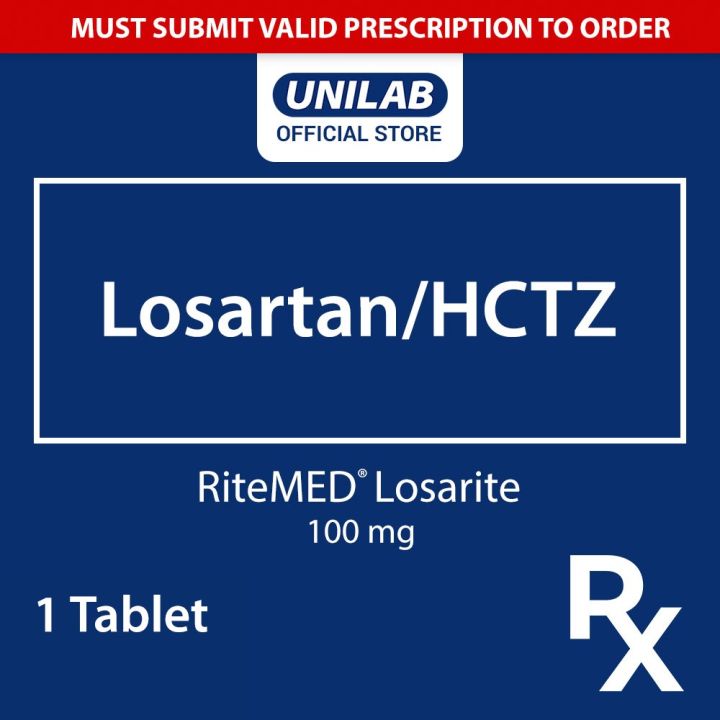 RX: RiteMED Losarite 100 mg - Unilab | Lazada PH