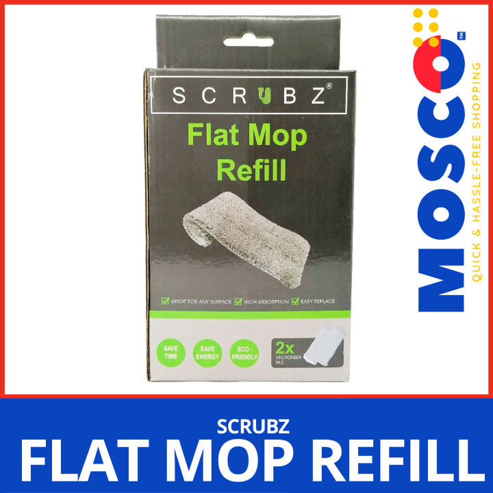 SCRUBZ Flat Mop Refill | Lazada PH