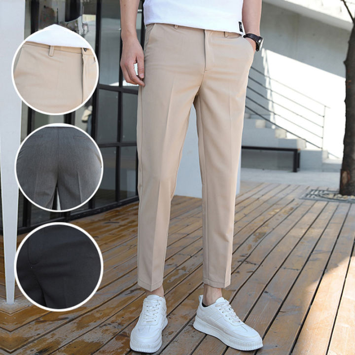 SELLING HIGH QUALITY KOREAN SLACKS PANTS FOR OFFICE WITH REVERSIBLE ...