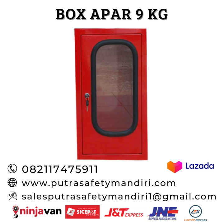 BOX APAR 9 KG FIRE EXTINGUISHER KOTAK PENYIMPANAN TABUNG PEMADAM ...