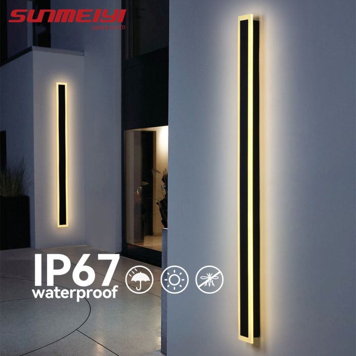 SUNMEIYI Wide brim Led Wall Lights AC85-265V Waterproof IP67 Outdoor ...