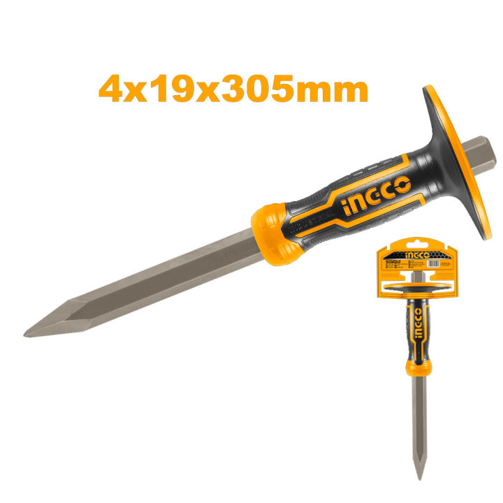 BUILDMATE Ingco 305mm Concrete Chisel For Carving, Cutting SOLD PER PIECE HCC850416 / HCC850419 ...