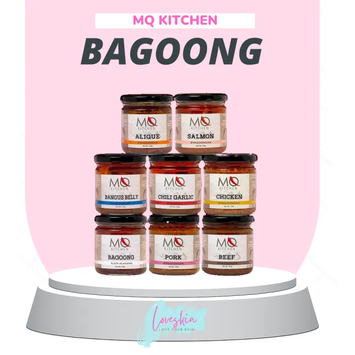 MQ Kitchen Bagoong Plain, Chicken, Pork, Bangus Belly, Aligue, Salmon ...