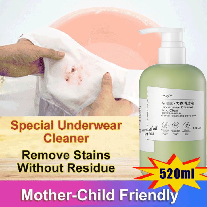 520ml Underwear Washing liquid detergent special laundry detergent ...