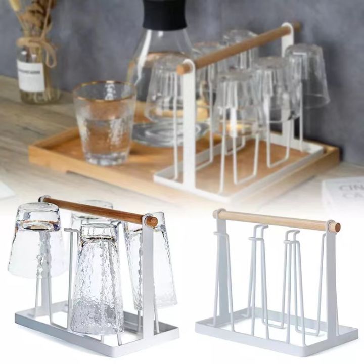 Kitchen Glass Cup Drying Stand Water Stainless Steel Rack Draining ...