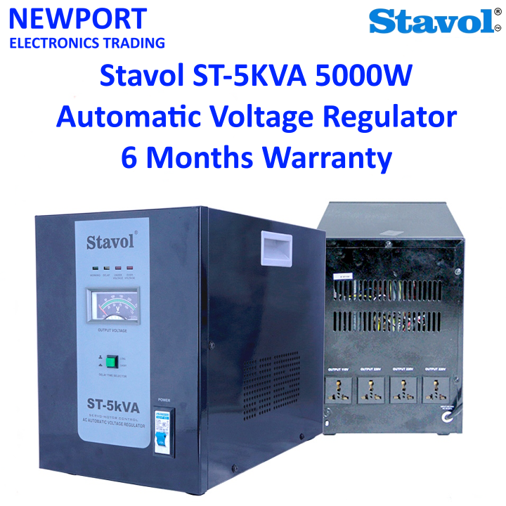 Stavol ST-5KVA 5000W Automatic Voltage Regulator | Lazada PH