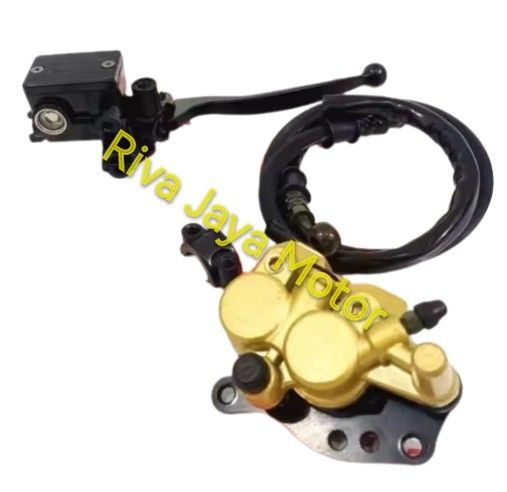 Master Rem Atas + Handle + Kaliper Bawah + Selang Rem Smash Shogun 110 ...