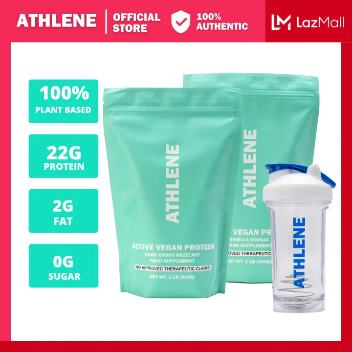 ACTIVE Vegan Protein Starter Pack 2LB (Pea and Rice Protein Plant ...