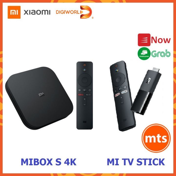 Android Tivi Box Xiaomi Mibox S MDZ-22-AB DIGIWORLD & Mi TV Stick MDZ ...