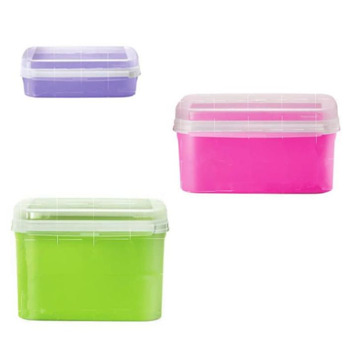 Tupperware Ezy Rect Keeper Set | Lazada